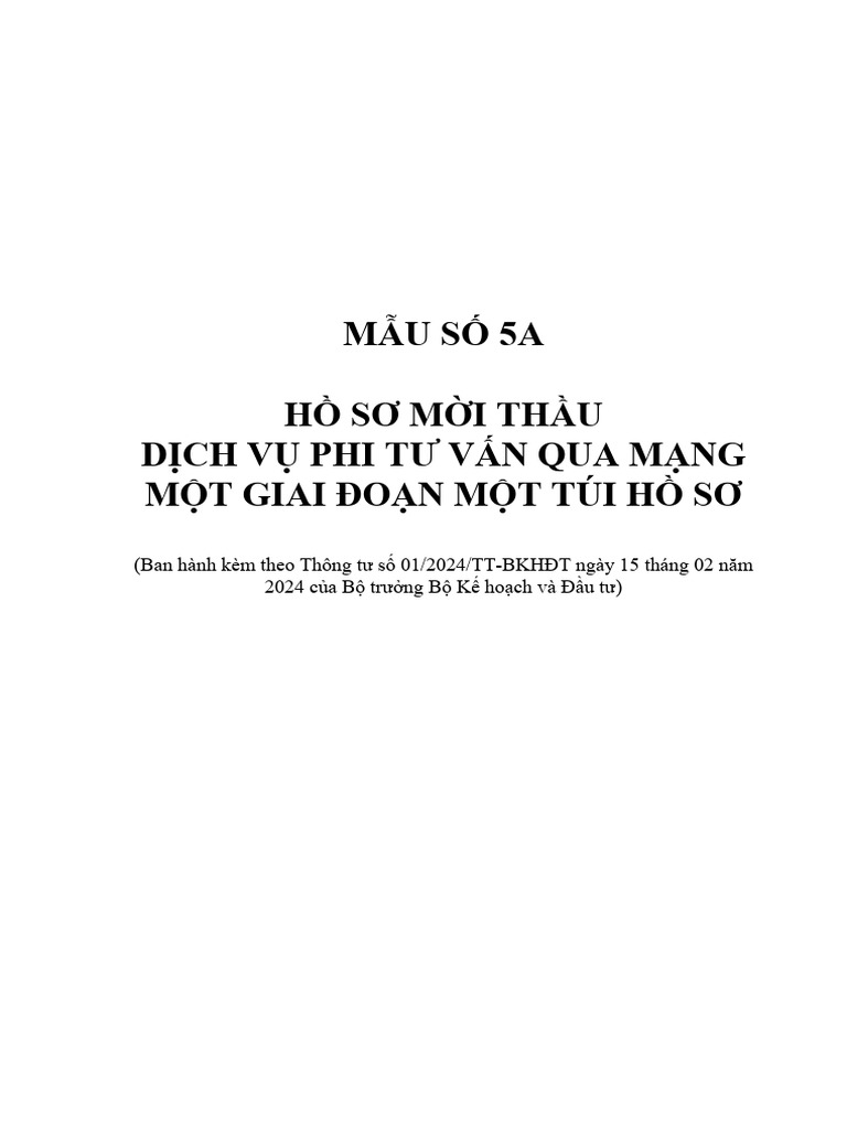 Mau So 5a e Hsmt Phi Tu Van 1 Tui | PDF