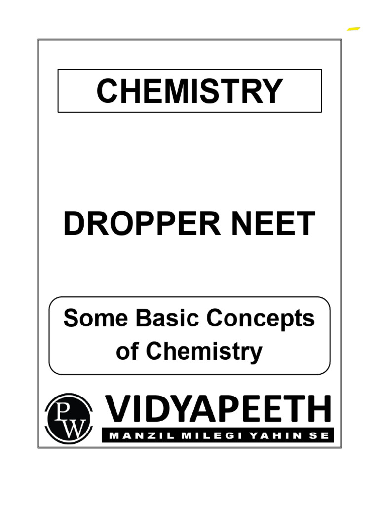 DPP MOLE CONCEPT | PDF | Stoichiometry | Mole (Unit)