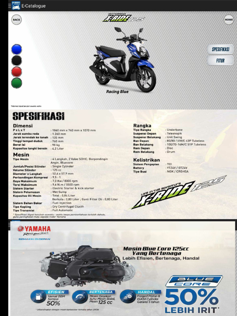 Yamaha X Ride 125 170652 | PDF