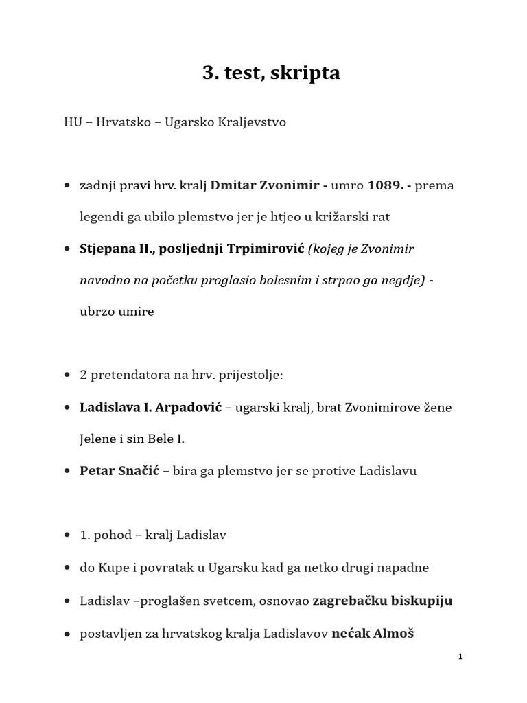Kompletna Skripta, Naš Udžbenik + Bilježnica, WIP | PDF