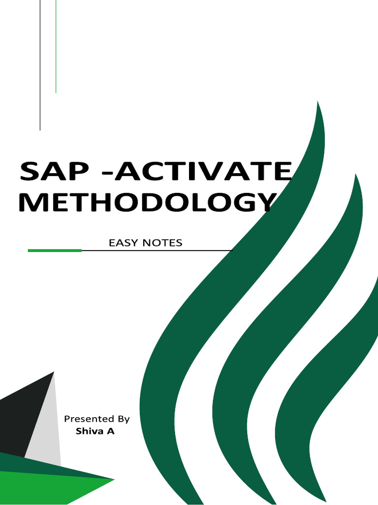 SAP Activate Methodology Overview | PDF | Software Development Process ...