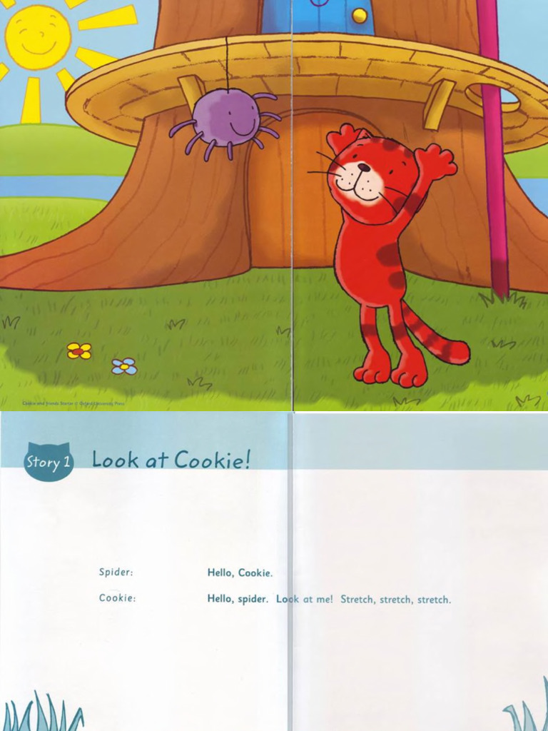 Cookie and Friends Starter Storycards 1 | PDF