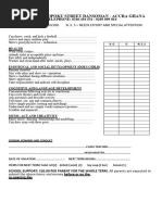 Outstanding School Fees Notification | PDF