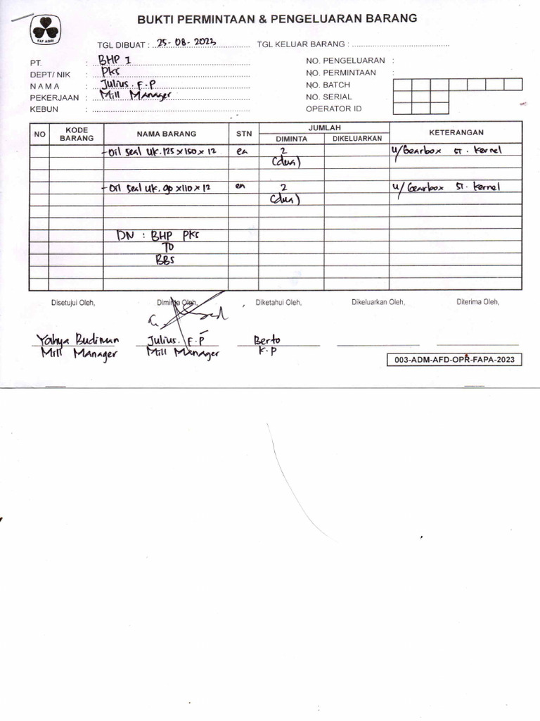 DN BHP PKS To BBS | PDF