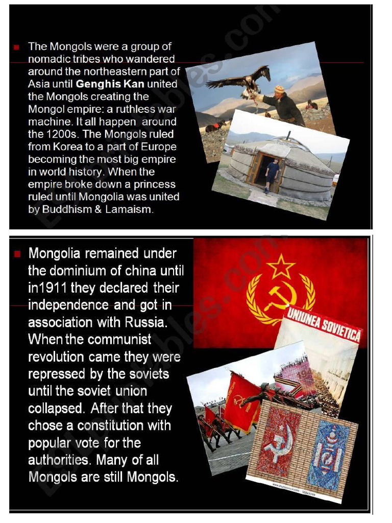 Mongolia Worksheets | PDF