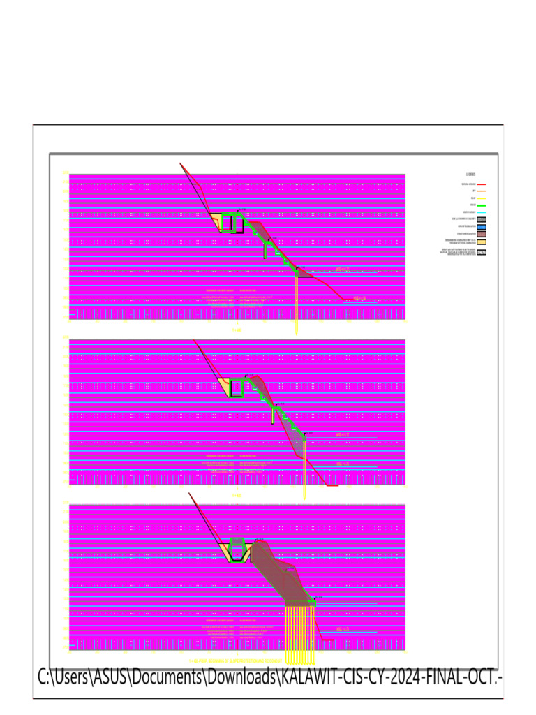 RC Pile Cross section plan | PDF | Concrete | Building