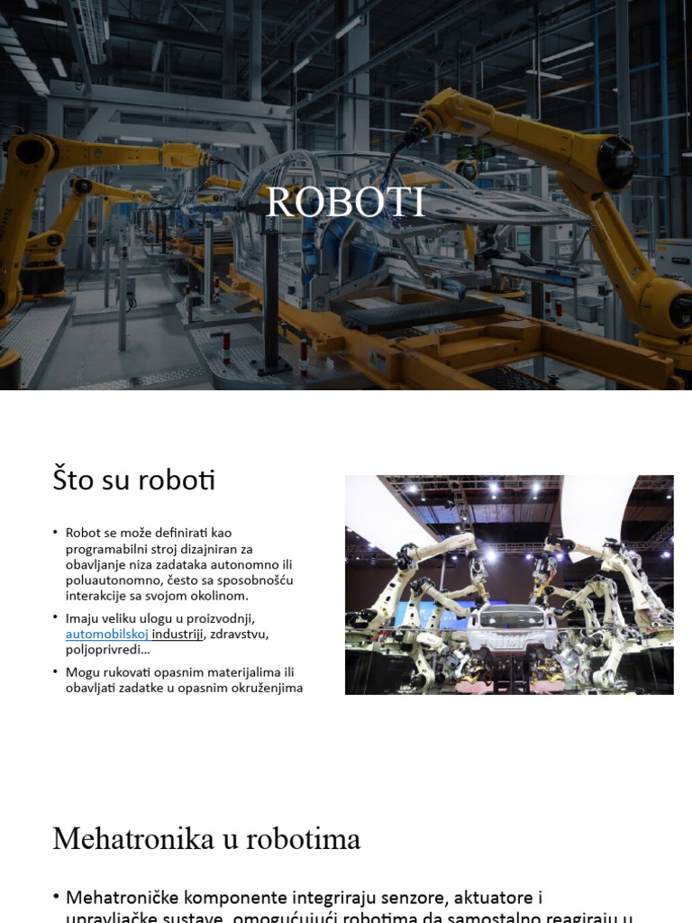 Robot | PDF