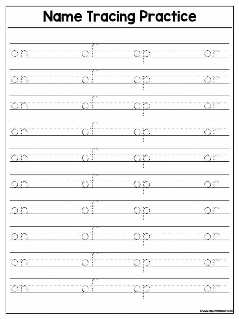 Name - Tracing - Practice AF3A E9A1 6E37 | PDF