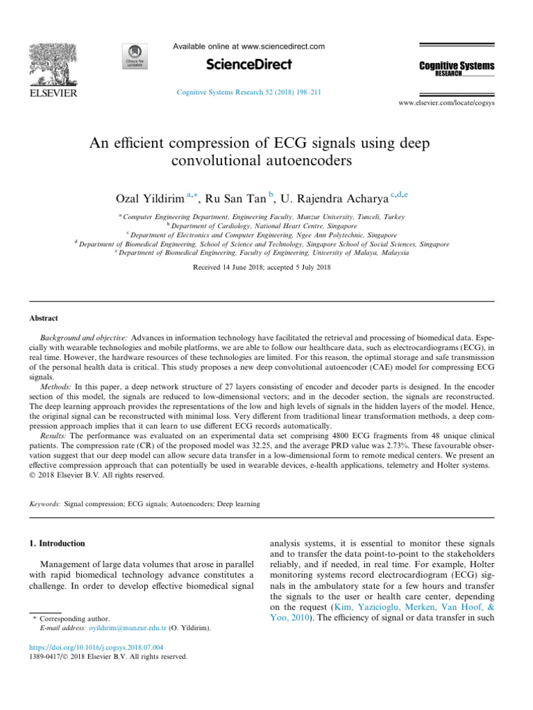 Cae Ecg | PDF | Data Compression | Mean Squared Error Cae Ecg | PDF | Data Compression | Mean Squared Error