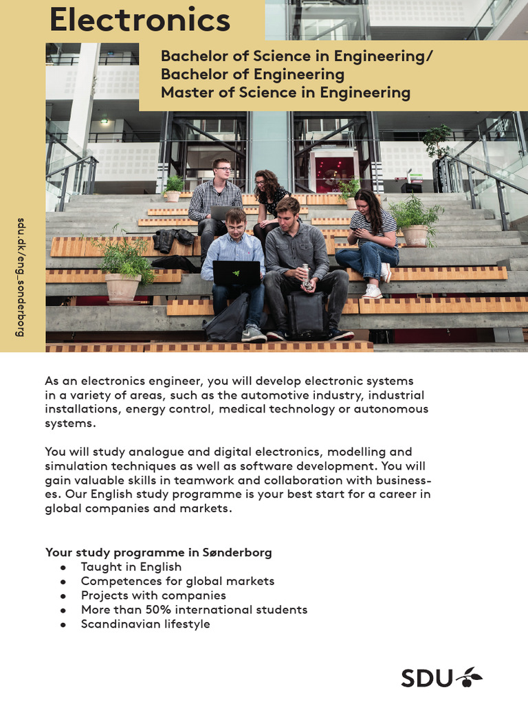 Bachelor of Science in Engineering/ Bachelor of Engineering Master of Science in Engineering ...