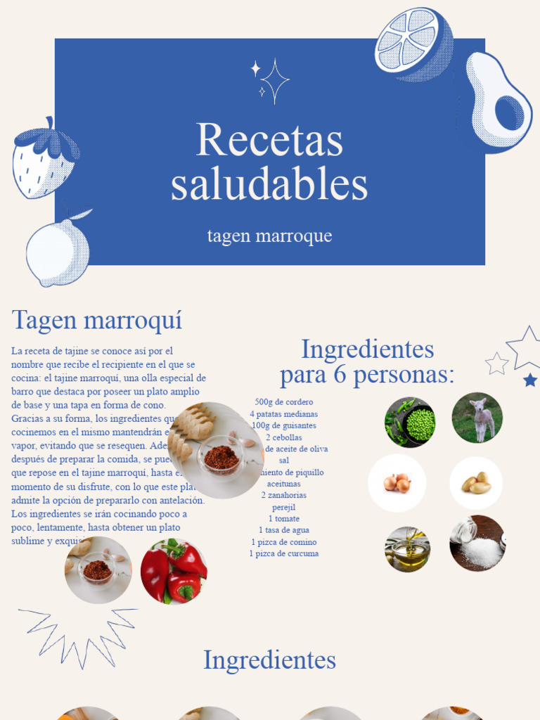 Tagen Marroque | PDF | Cocina marroquí | Cocina