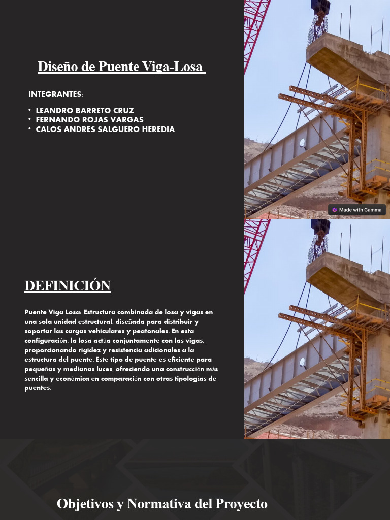 Diseno De Puente Viga Losa Chinchimachay Pdf Puente Fundación