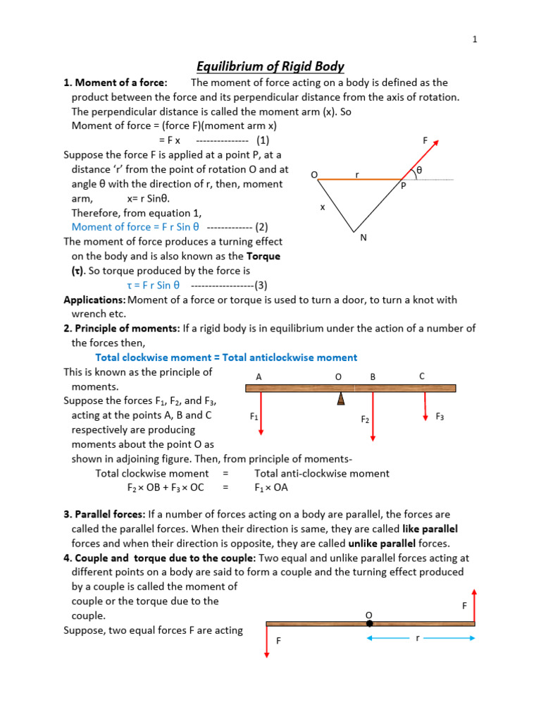 CG CM and Equilibrium | PDF | Torque | Center Of Mass