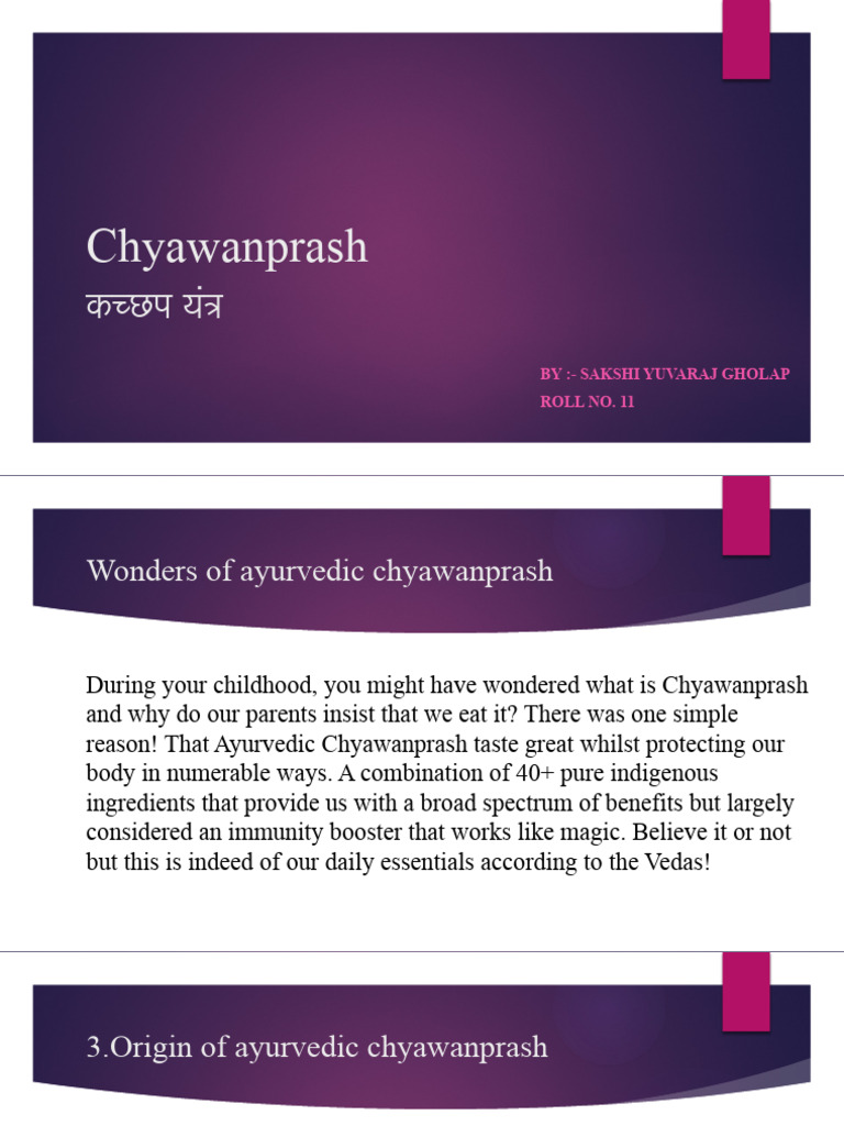 Benefits and Origins of Chyawanprash | PDF | Ayurveda