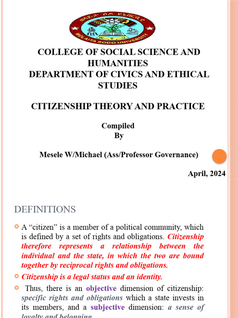 Understanding Citizenship Concepts | PDF | Citizenship | Naturalization