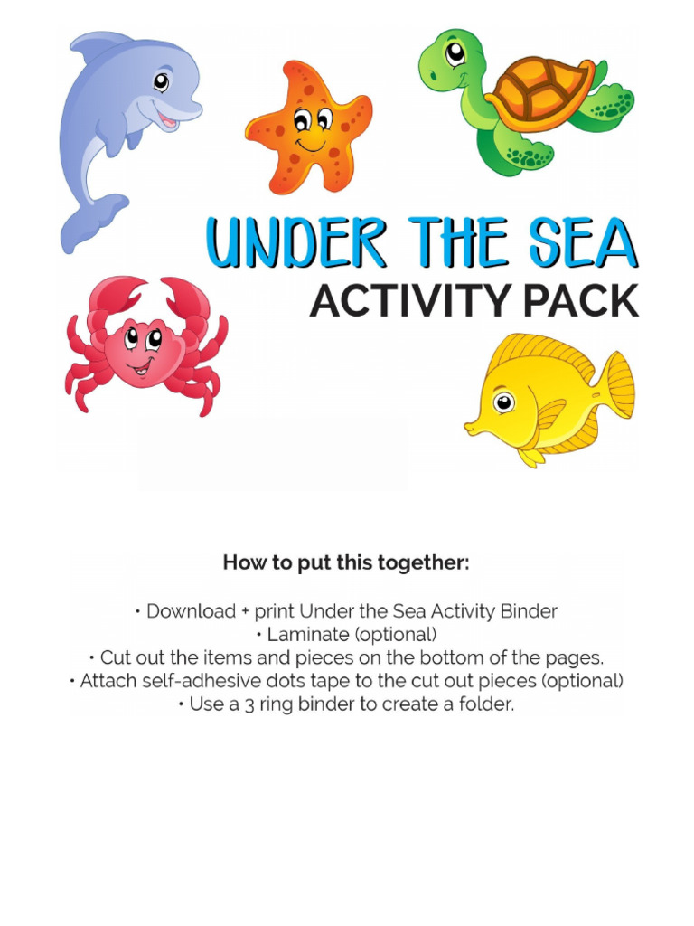 Cut-Out Activities for Kids | PDF | Home & Garden