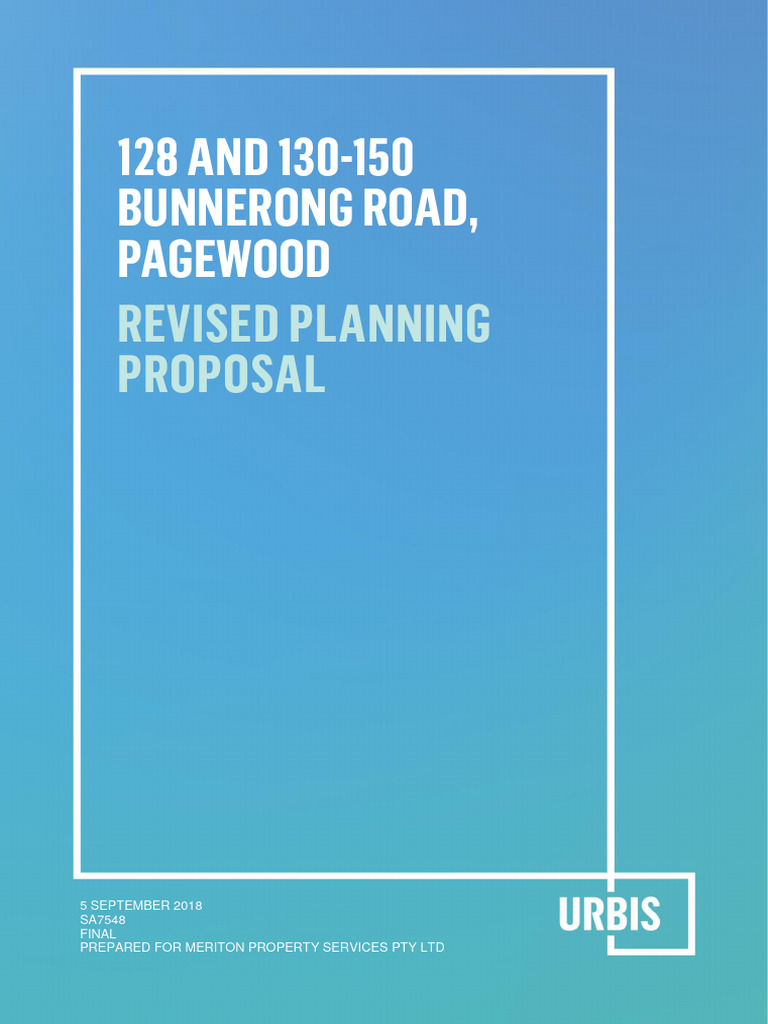 Revised Planning Proposal | PDF | Zoning | Sydney