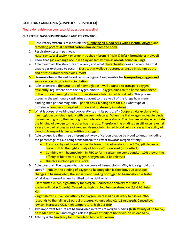 Sb0024 Last Minute Notes | PDF | Lymphatic System | Action Potential
