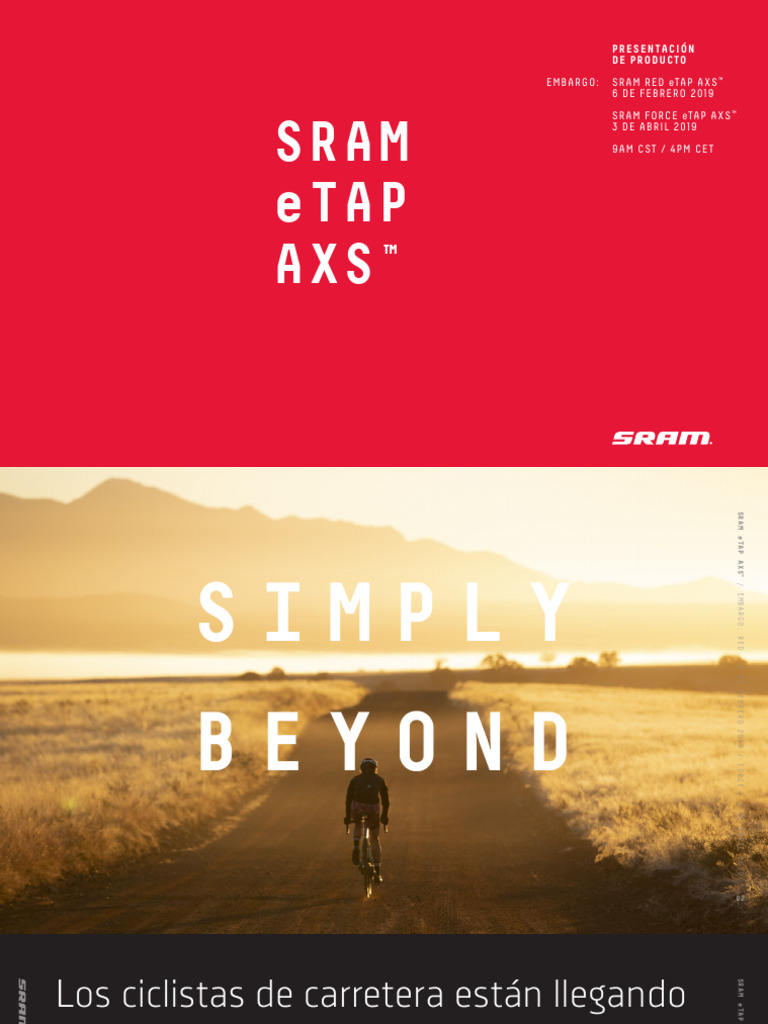 SRAM Etap AXS SellSheetB ES | PDF
