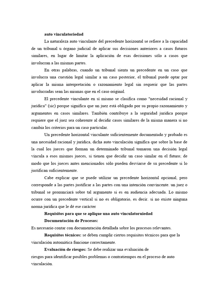 TAREAS 1 PROCESAl CONST | PDF | Precedente | Juez