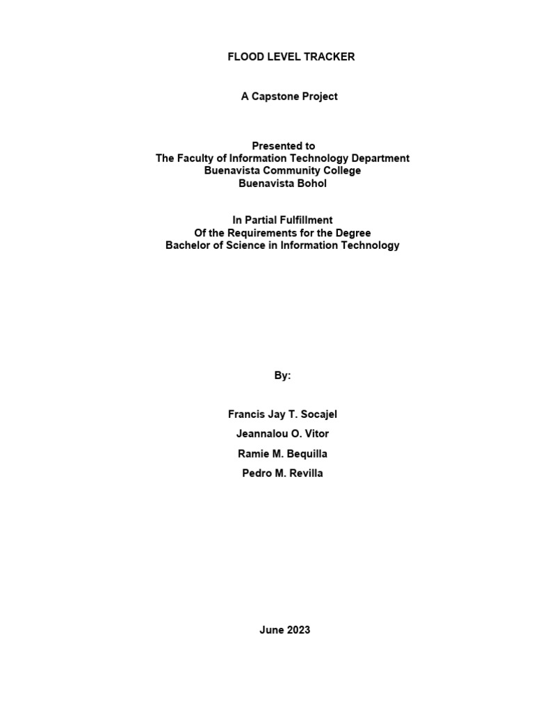 A Capstone Project 1 | PDF