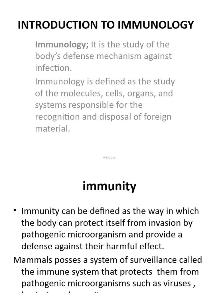 Immunology | PDF | Immune System | Macrophage