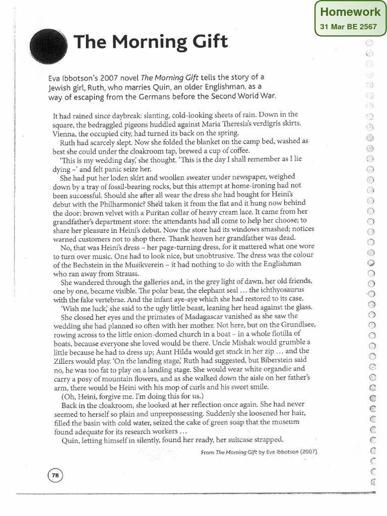 11+reading and Comprehension Pages 80 - 82 | PDF | Mystery, Thriller ...