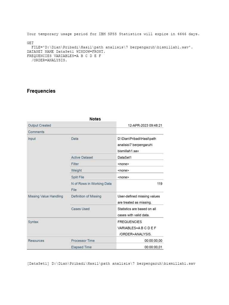 OUTPUT chisquare | PDF | Chi Squared Test | Chi Squared Distribution