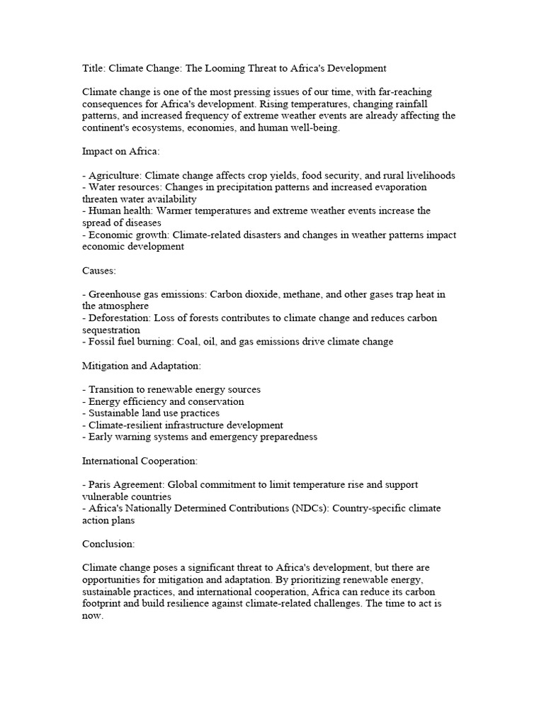 Claimte Change PDF