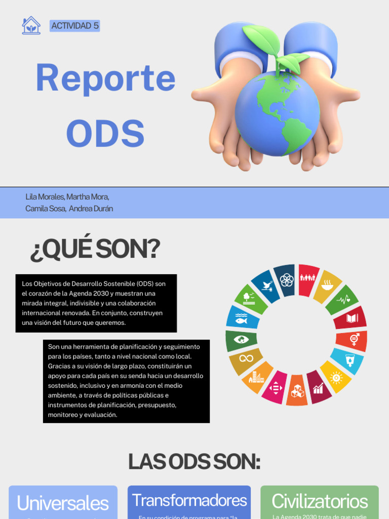 Reporte ODS (1) - Compressed | PDF | Residuos | Sustentabilidad