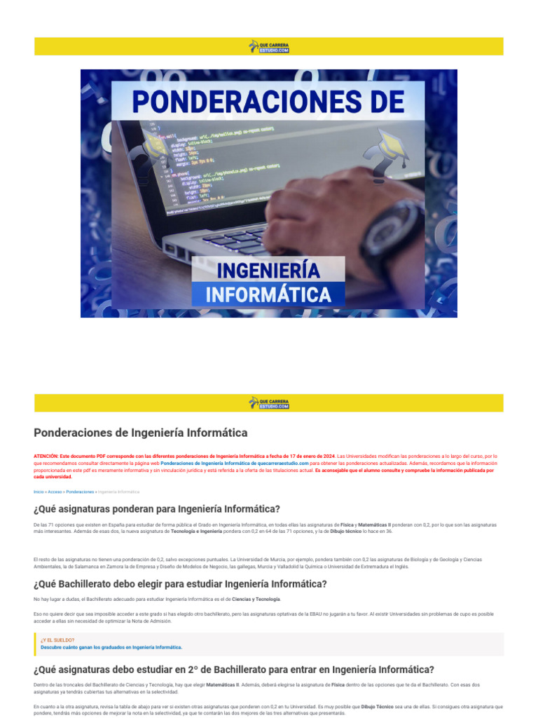 Pond Informatica 797222 | PDF | Ingeniería | Informática