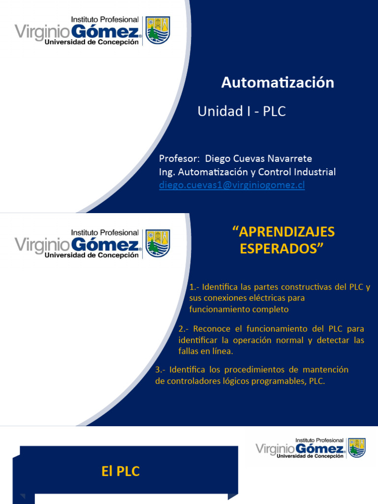 Unidad 1 - PLC | PDF | Puerta lógica | Controlador lógico programable