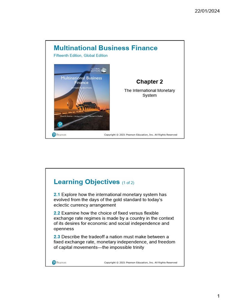 Lecture 2 - Ch2 - Moffet | PDF | European Exchange Rate Mechanism | Euro Lecture 2 - Ch2 - Moffet | PDF | European Exchange Rate Mechanism | Euro