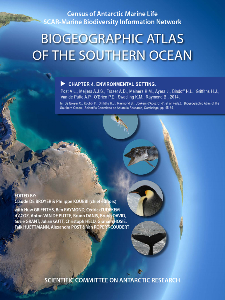 Biogeographic Atlas of The Southern Ocean: Census of Antarctic Marine ...