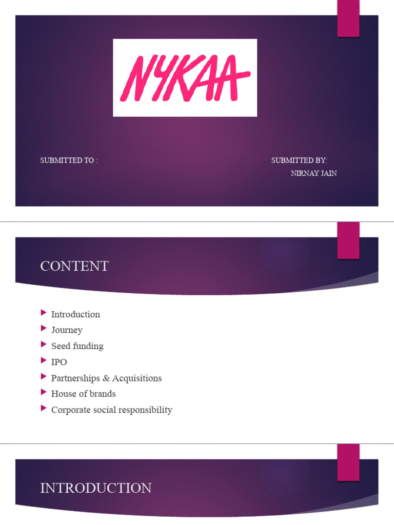 Nykaa: Journey to E-commerce Success | PDF | Financial Markets ...