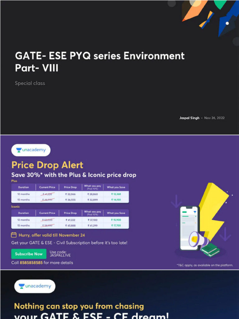 GATE - ESE PYQ Series Environment P With Anno 1671119737733 | PDF