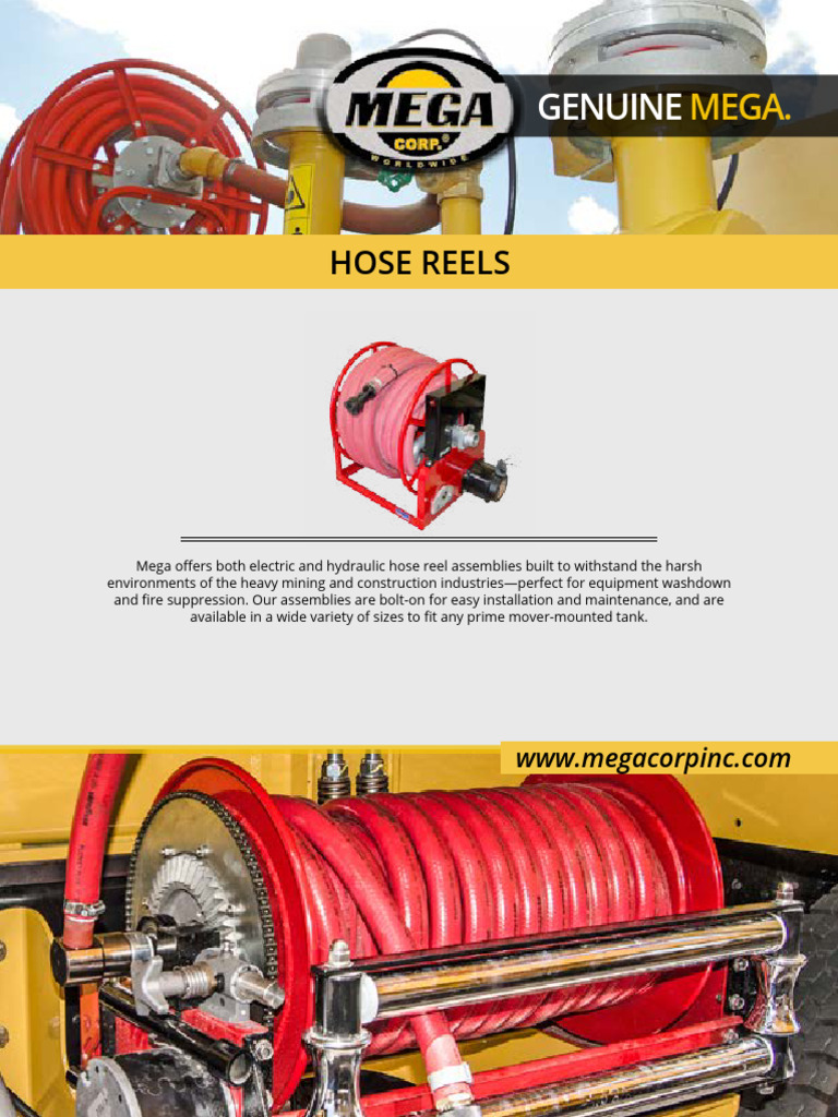 06 Hose Reels Mega | PDF | Mechanical Engineering | Manufactured Goods