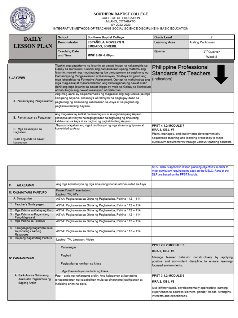 L. Espanola and Embiado | PDF