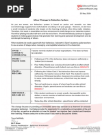 Detention Reflection Sheet | PDF