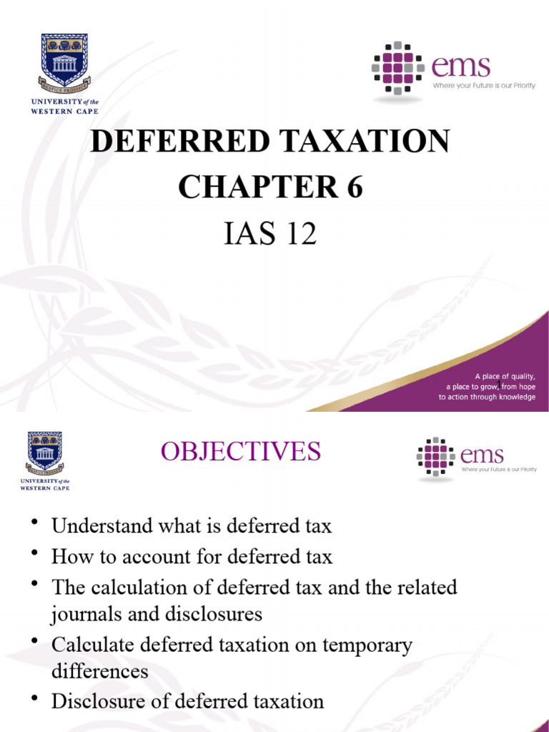 Deferred Taxation | PDF | Deferred Tax | Balance Sheet
