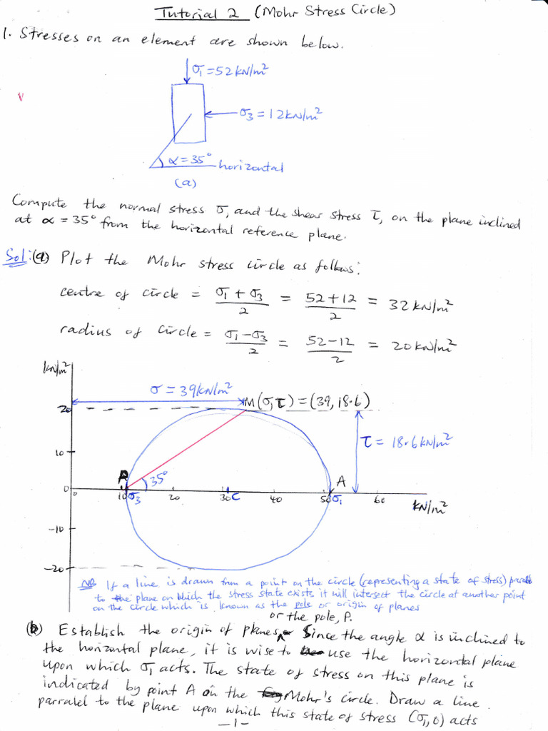 Geotech 1 Tutorial 2 | PDF