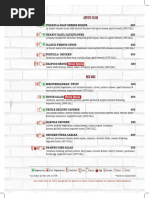 HOCCO Menu 2023 (Eatery) | PDF | Ice Cream | Pizza