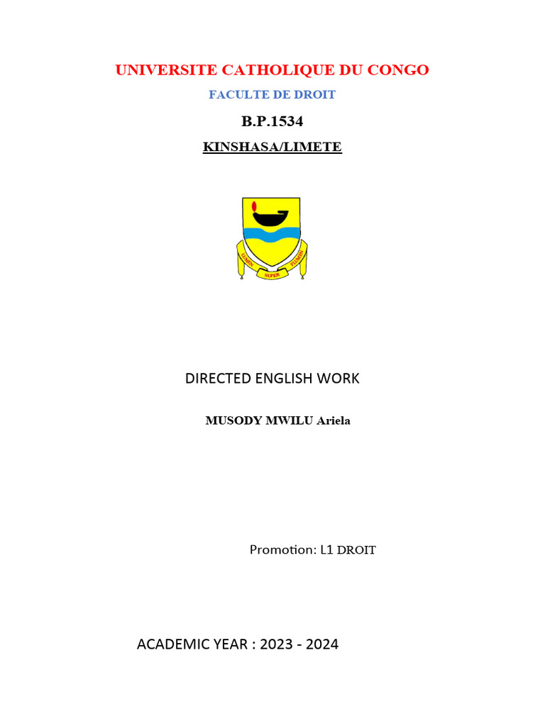 TP Anglais | PDF | Science & Mathematics