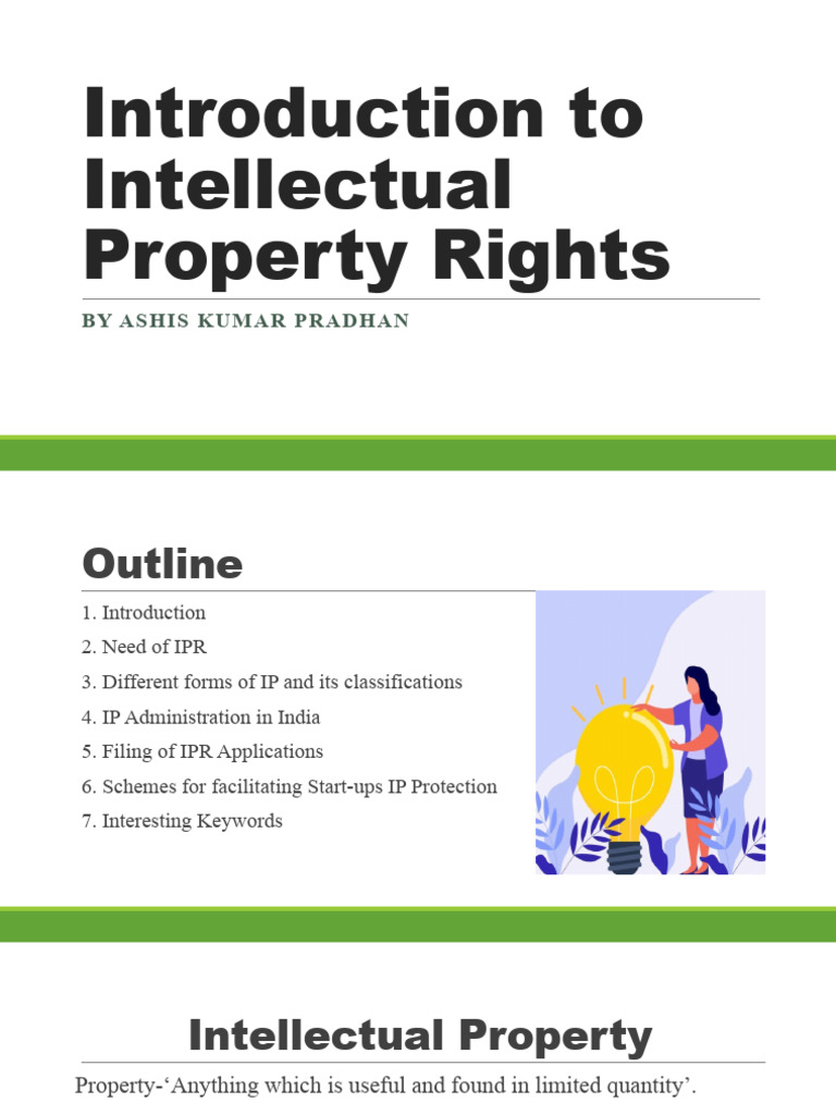 Lec 1 Introduction To IPR | PDF