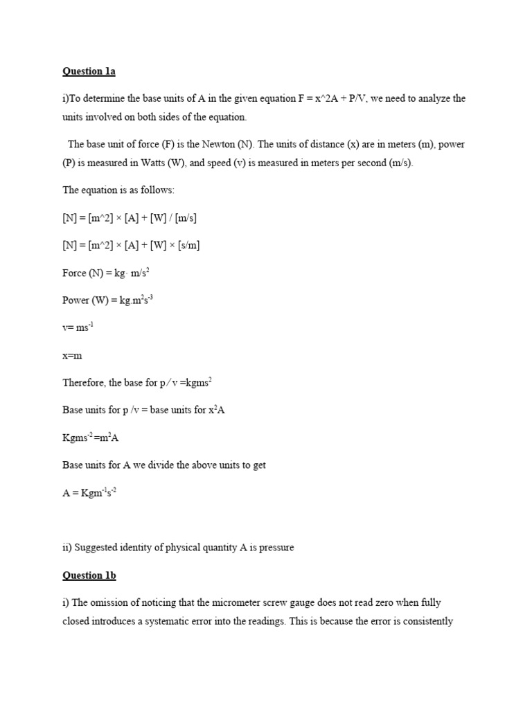 Applied Physics Assignment | PDF | Velocity | Acceleration