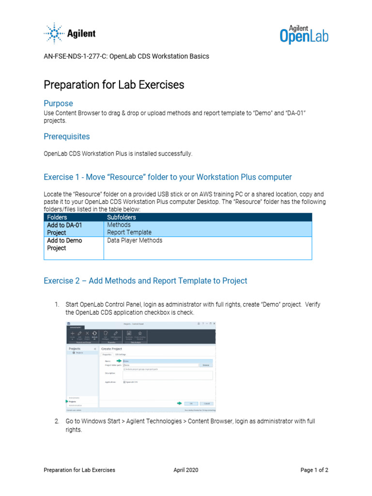 6 Preparation For Lab Exercises | PDF