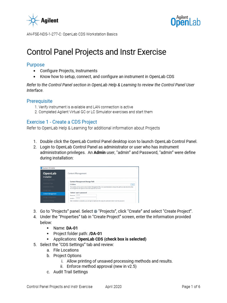 5 Control Panel Projects Instr Exercise | PDF | Window (Computing) | Computing