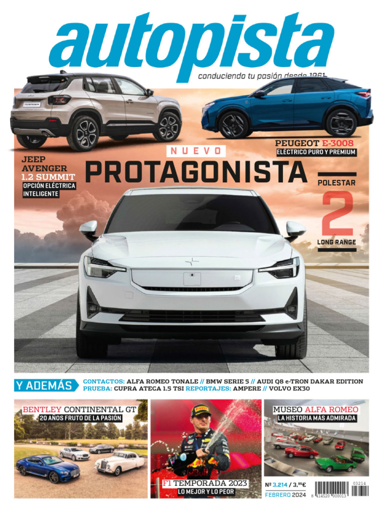 Autopista 3214 - Febrero 2024 | PDF | Vehículo híbrido | Toyota