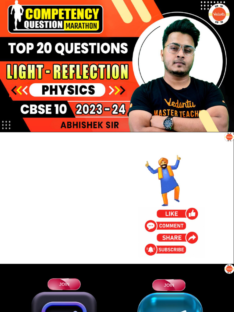 Class 10 Light: Key Questions & Concepts | PDF | Mirror | Optics