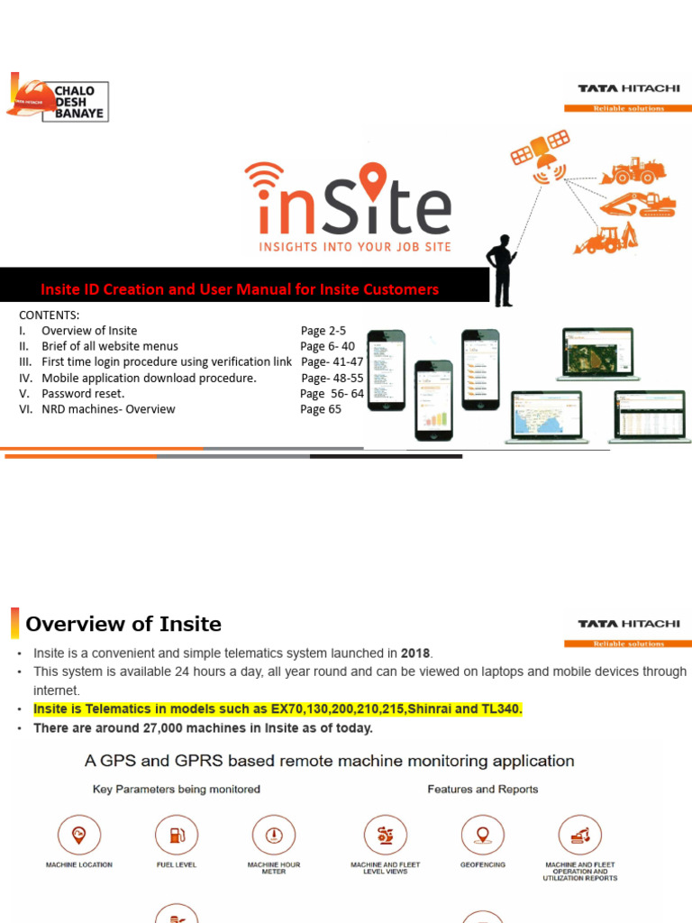INSITE LOGIN AND USER MANUAL - COMPLETE GUIDE - Insite 2.0 | PDF ...